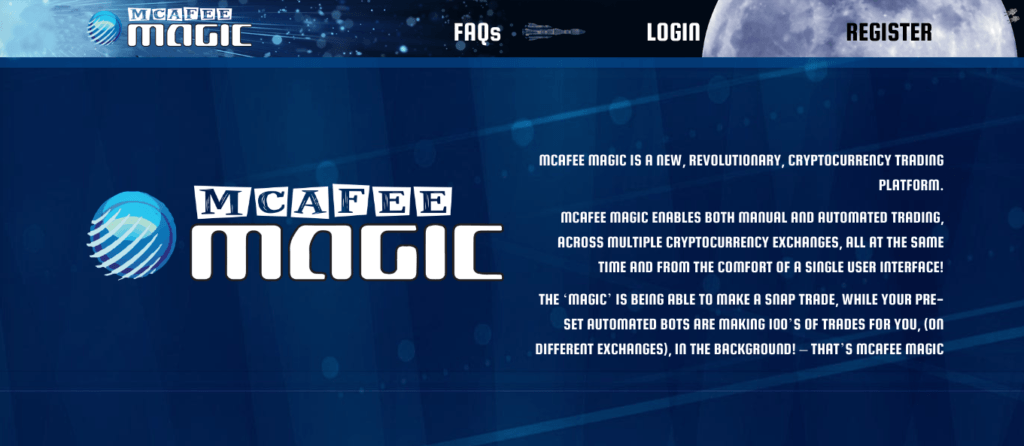 John McAfee Unveils Magic Crypto Trading Portal, Site Suffers DoS Attack
