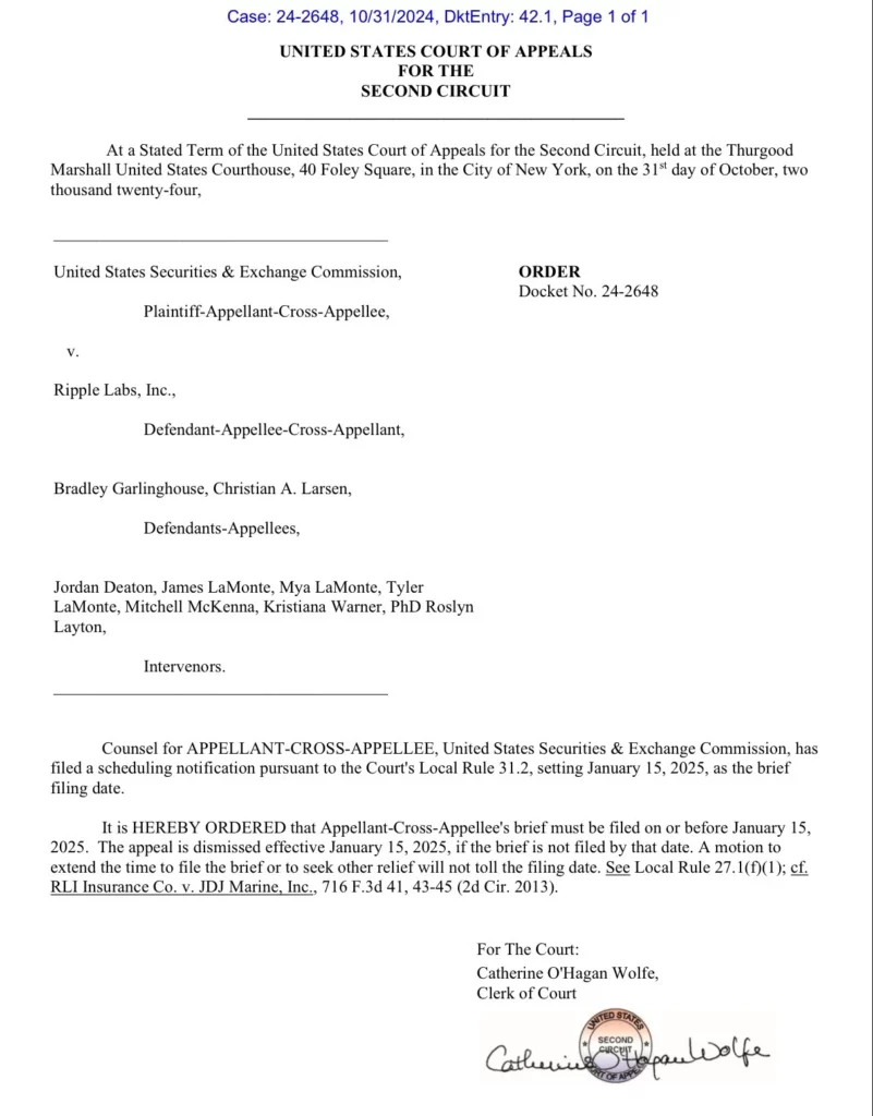 Ripple Vs SEC Lawsuit Decision No Escape From Judgment Says Judge