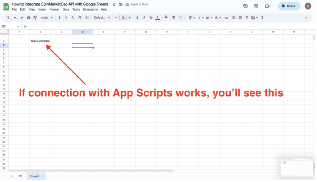 Integrating Google Sheets With The CoinMarketCap API: A Step-by-Step Guide