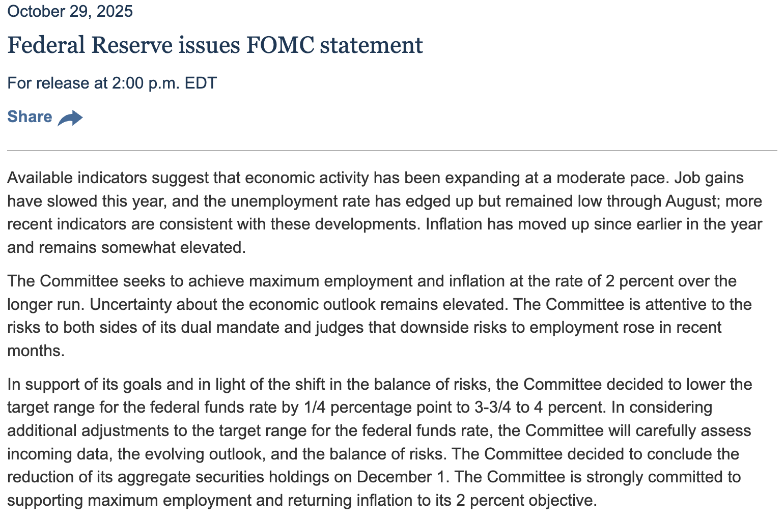 Fed’s 25 Bps Rate Cut: Bullish for Bitcoin’s Inflation Hedge Narrative?