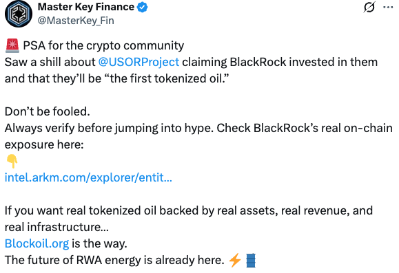 $USOR Token: Are BlackRock and ‘Trump Team’ Wallets Buying It?