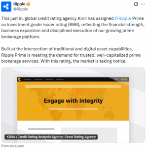Ripple Gets BBB Rating From Kroll: What the Investment-Grade Score ...