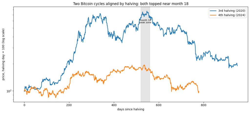 Bitcoin Halving Cycle: Why the 2026 Crash Was on Schedule